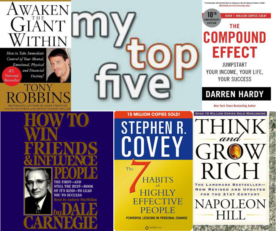 My Top Five Must-Read Personal Development Books - One Source